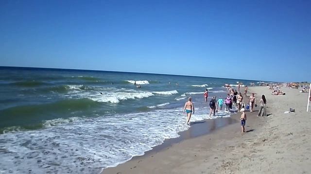 ПЛЯЖ В ЯНТАРНОМ. КАЛИНИНГРАДСКАЯ ОБЛАСТЬ. 19.08.2025