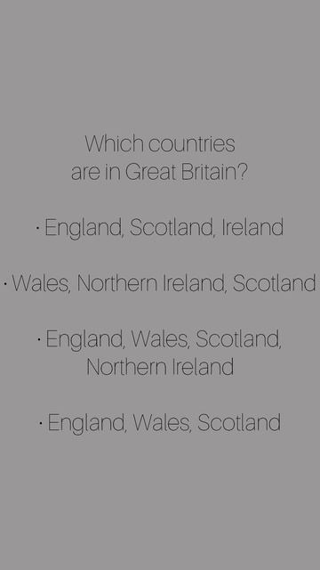 Life in the UK test Question 46