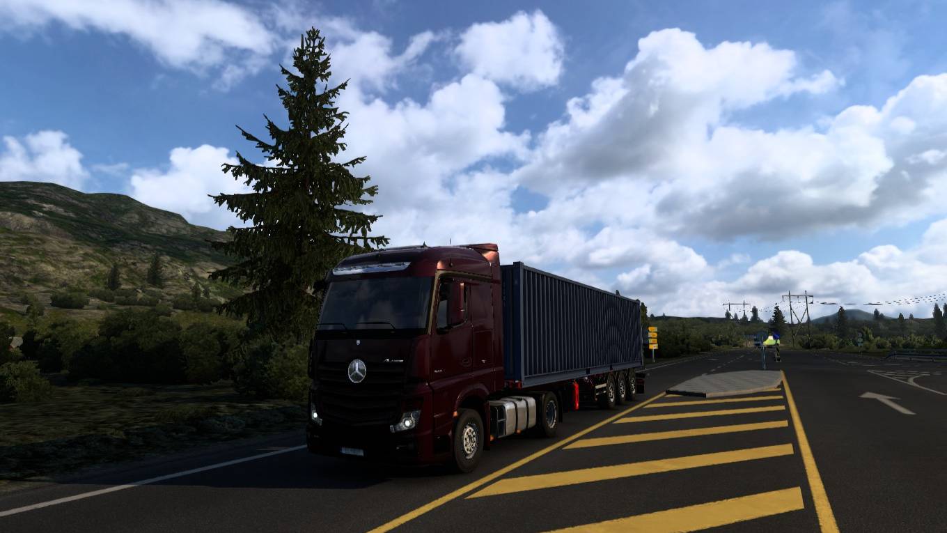 Euro Truck Simulator 2 1.54 Рromods Киркенес в Утойоки Моторное масло 14 164 кг