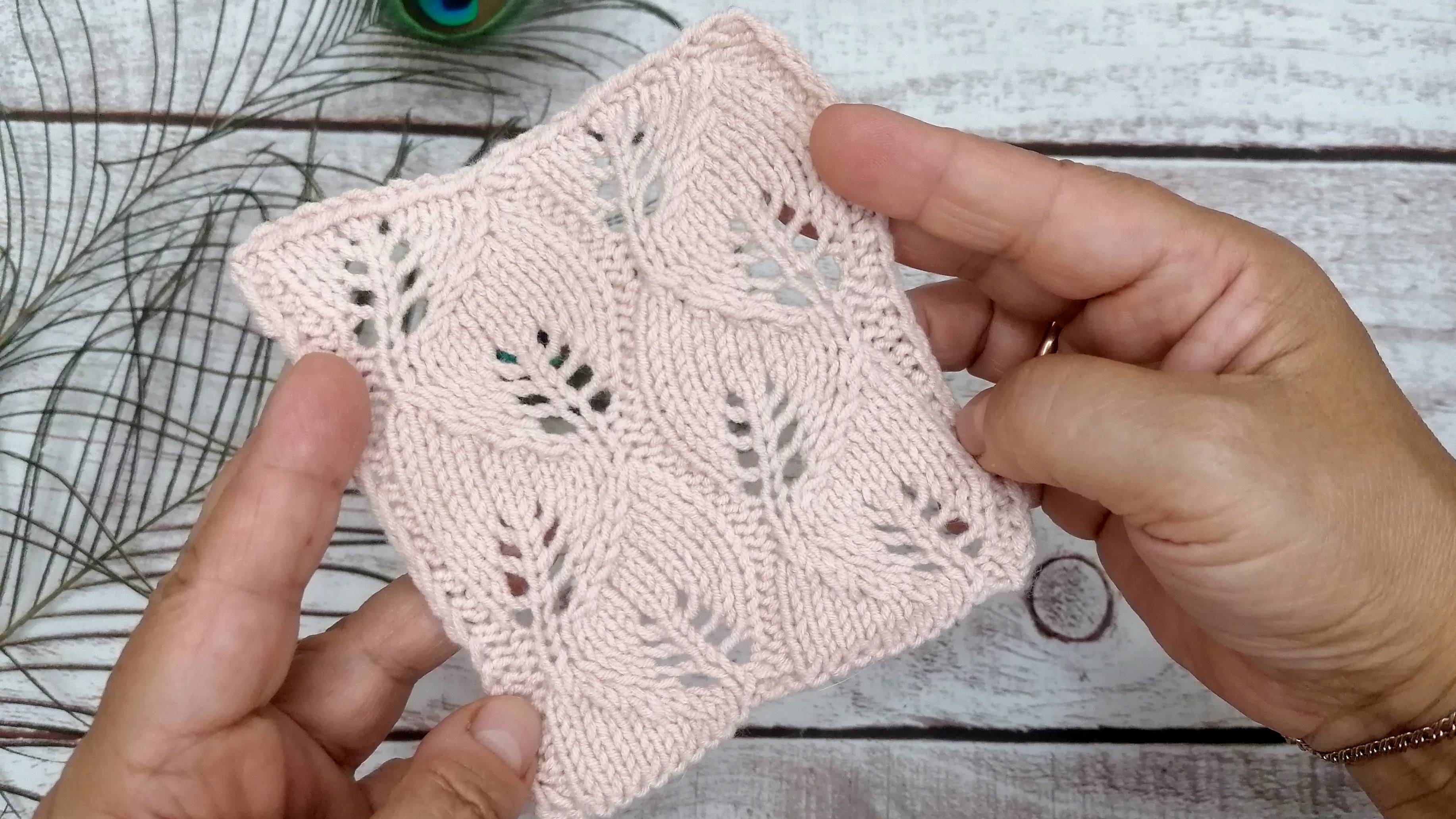 70 //Супер простой и красивый ажурный узор