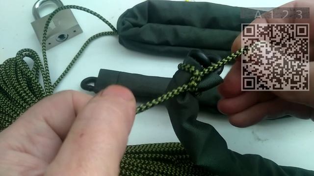 DIY Замок велосипедный - Цепь закалена