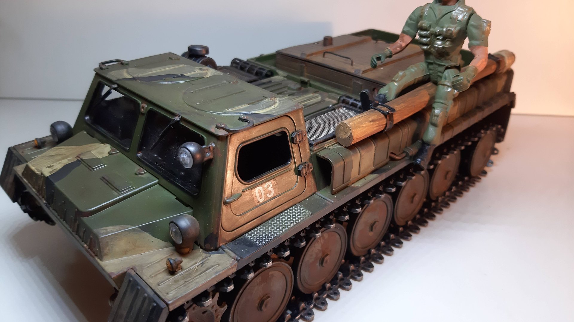 RC модель ГАЗ-71  1:16