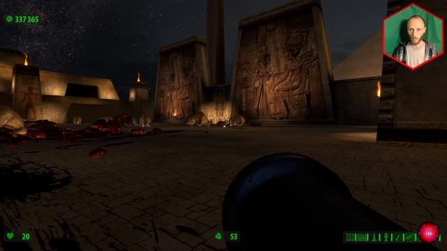 Serious Sam HD: The First Encounter (Hard Mode) #32 Самый большой босс (стрим)