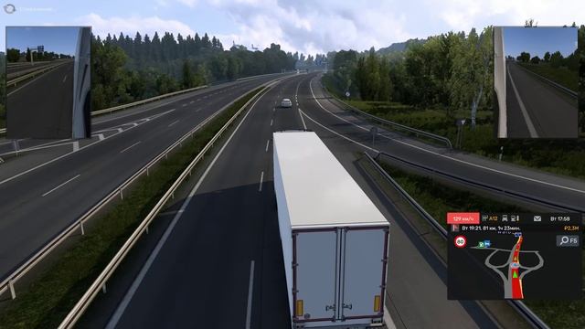 Невидимая стена прямо на дороге |Каждый копит своим способом на фуру в Euro Truck Simulator 2|5 чать