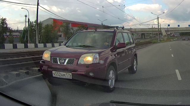 Нежданчик на односторонке  на мосту через Новомеханическую (вторая серия) 21.08.2025