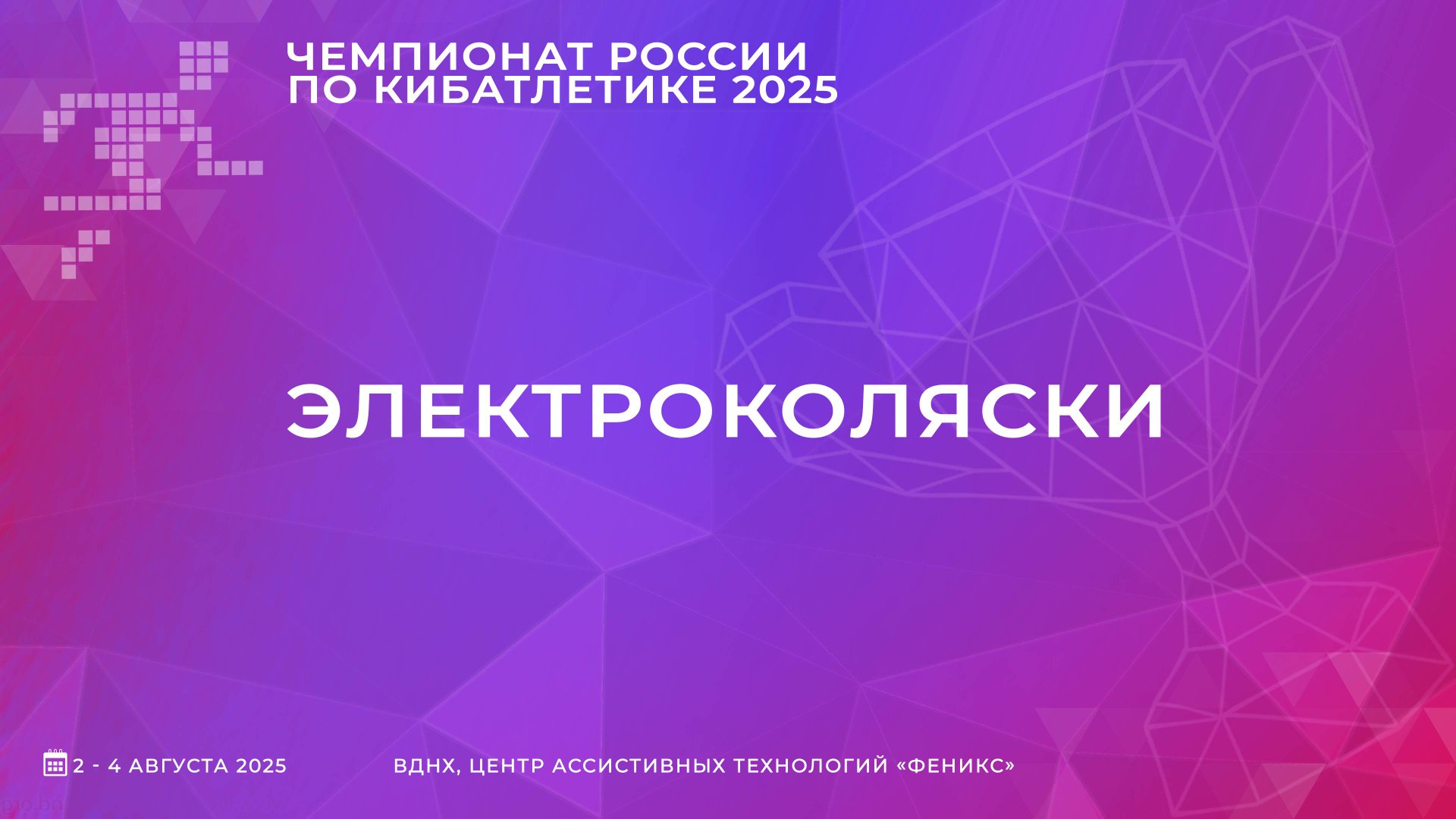 Чемпионат России по кибатлетике 2025. Отборочные. Электроколяски.