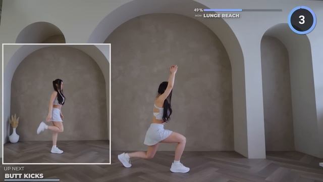 5 Min Warm Up Before A Workout  - 5 минутная разминка от Хлои Тинг