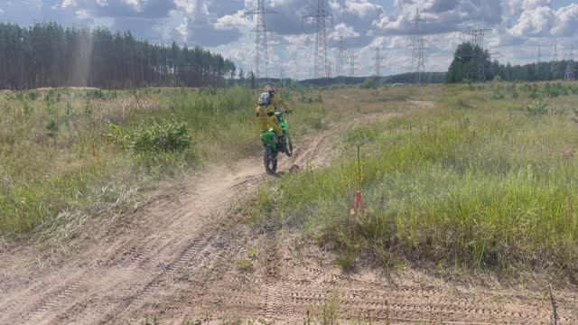 Школа мотокросса ZRT Тренировка волн