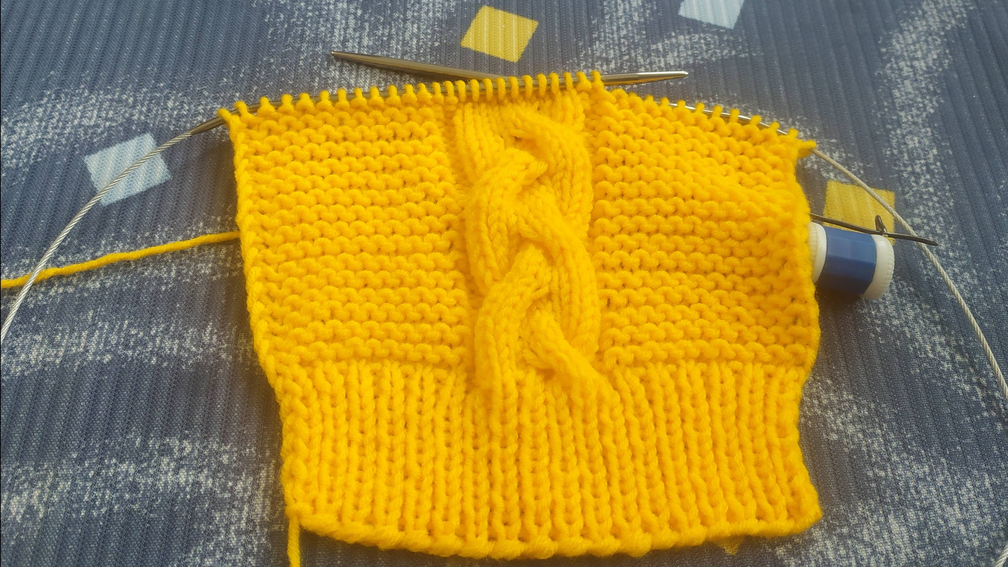 КОСА СПИЦАМИ НЕ СТЯГИВАЕТ ИЗДЕЛИЕ.