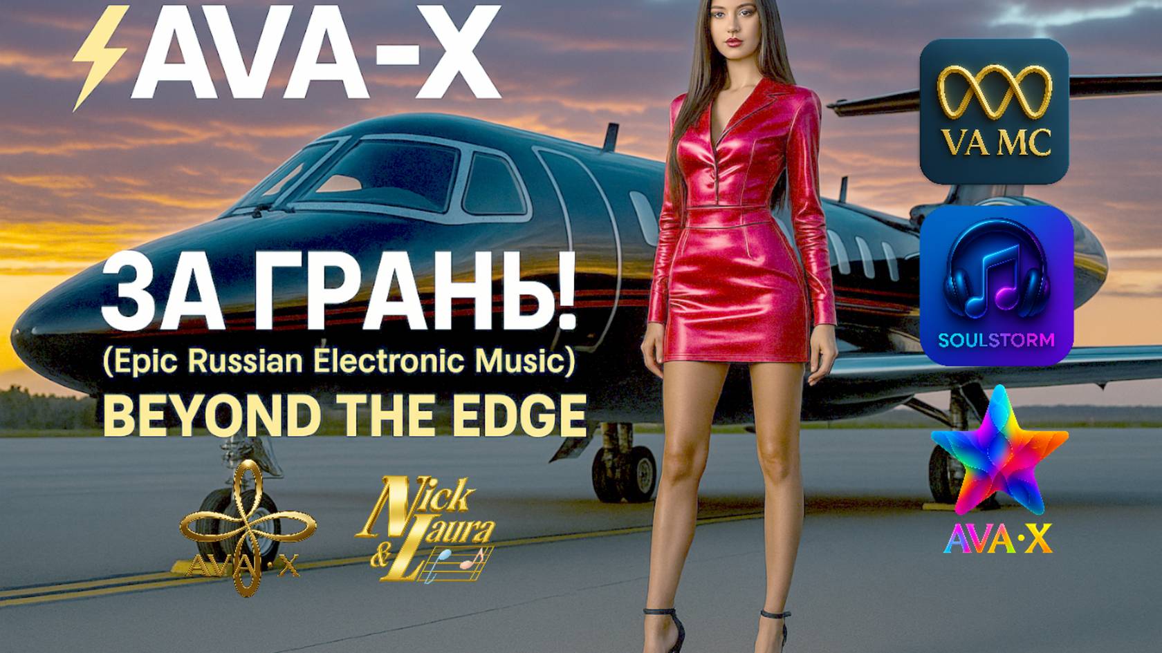 ⚡AVA-X – ЗА ГРАНЬ! (Epic Russian Electronic) | BEYOND THE EDGE #edm#electronicmusic#edmsong#dnb#top