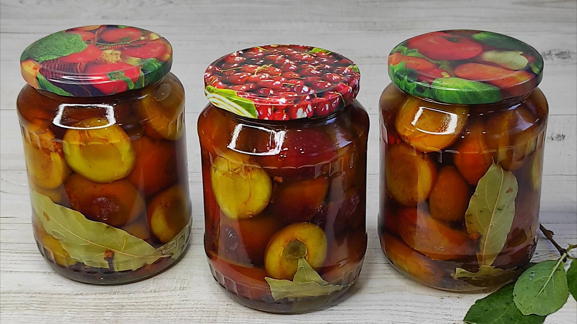 Маринованные СЛИВЫ на ЗИМУ! БЕЗ стерилизации! Очень ВКУСНАЯ и ПРЯНАЯ!