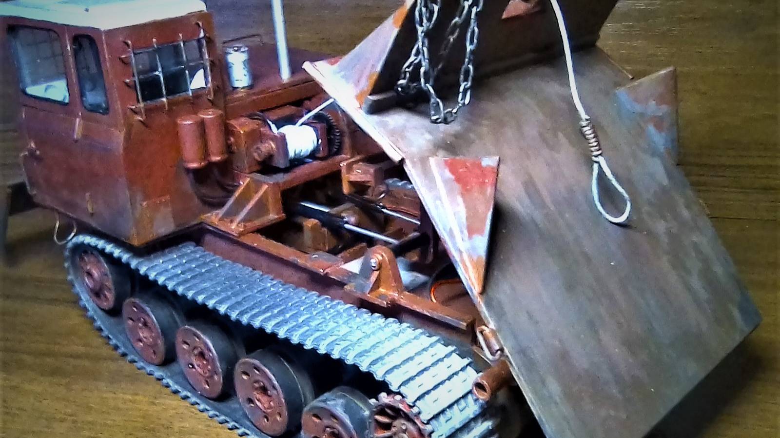 RC модель трелевочника ТДТ 55А   1:16