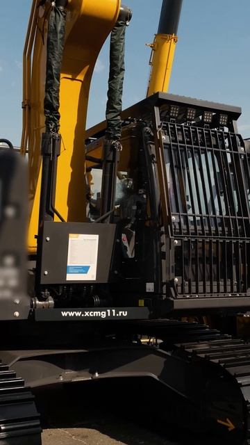 Обзор на Гусеничный экскаватор-харвестер XCMG XE225F  —  Только важное  (часть 1)