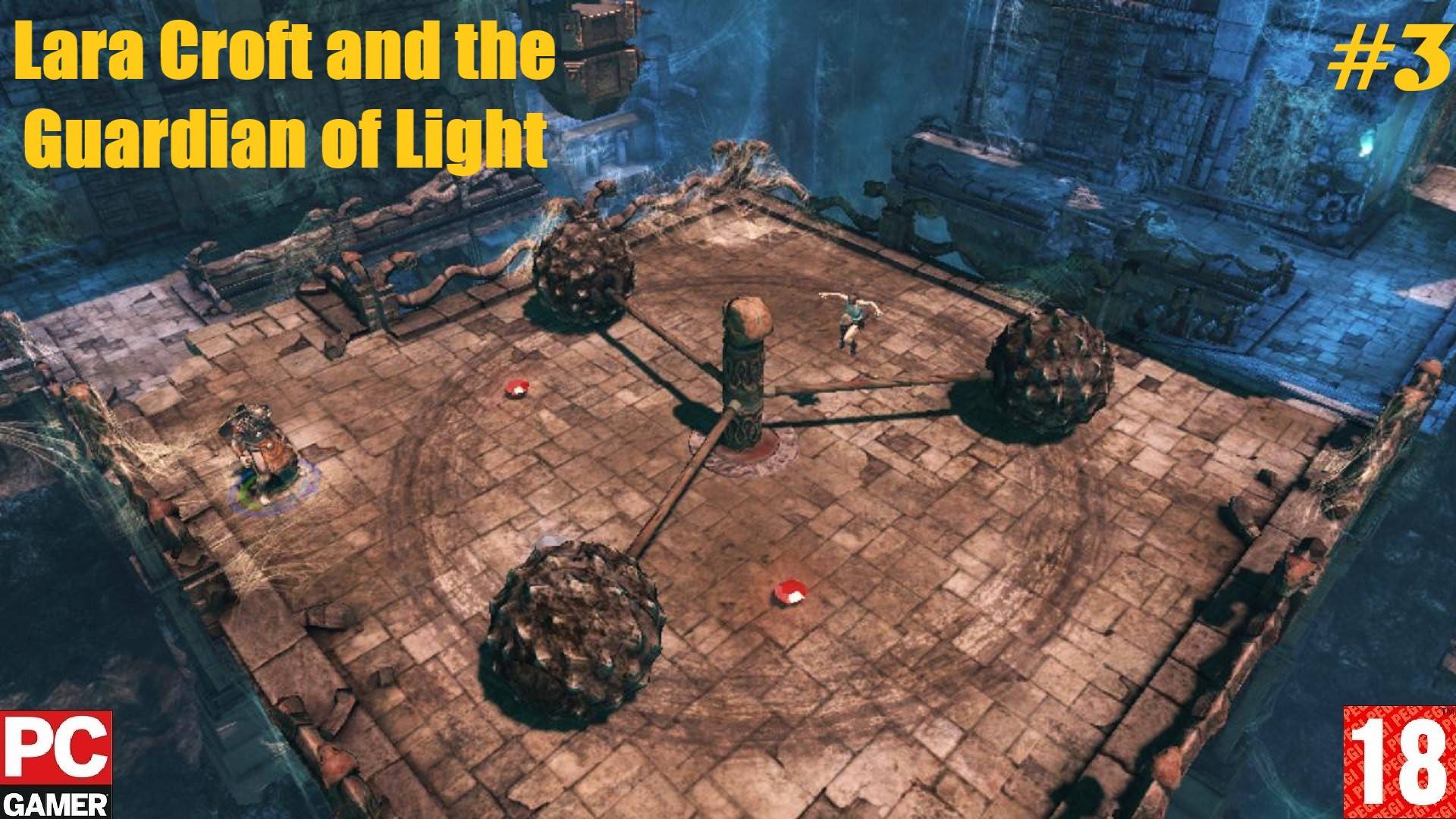 Lara Croft and the Guardian of Light (2010) (PC) - Прохождение #3. (без комментариев) на Русском.