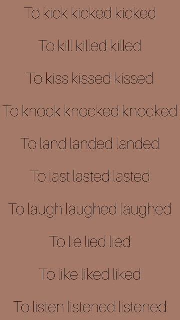 Правильные Глаголы Часть 11 Regular Verbs Part 11