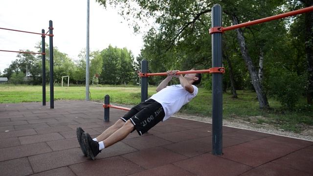 Горизонтальные подтягивания