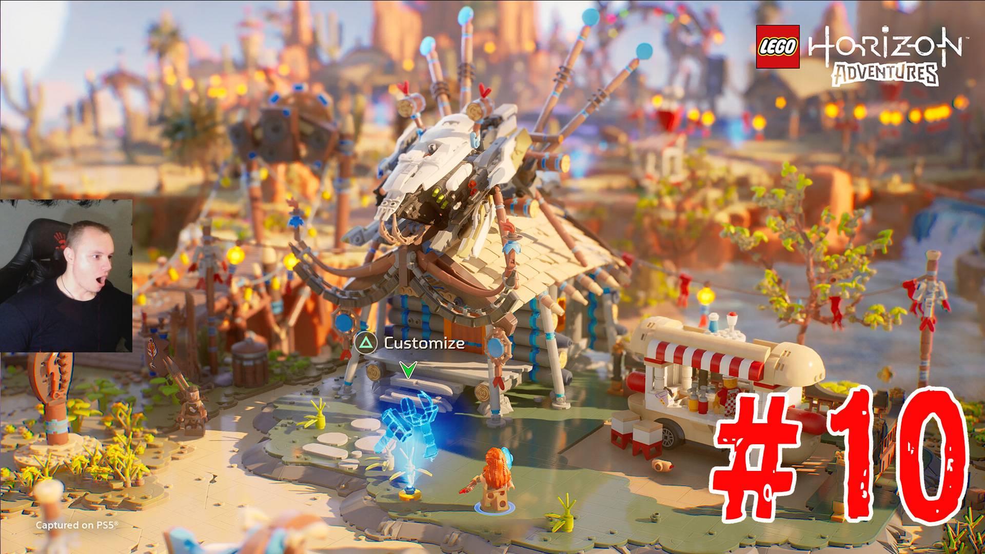 LEGO Horizon Adventures ➤ Ледяные вершины ➤ Заснеженные горы ➤ Гром в горах #10 ➤ Прохождение игры