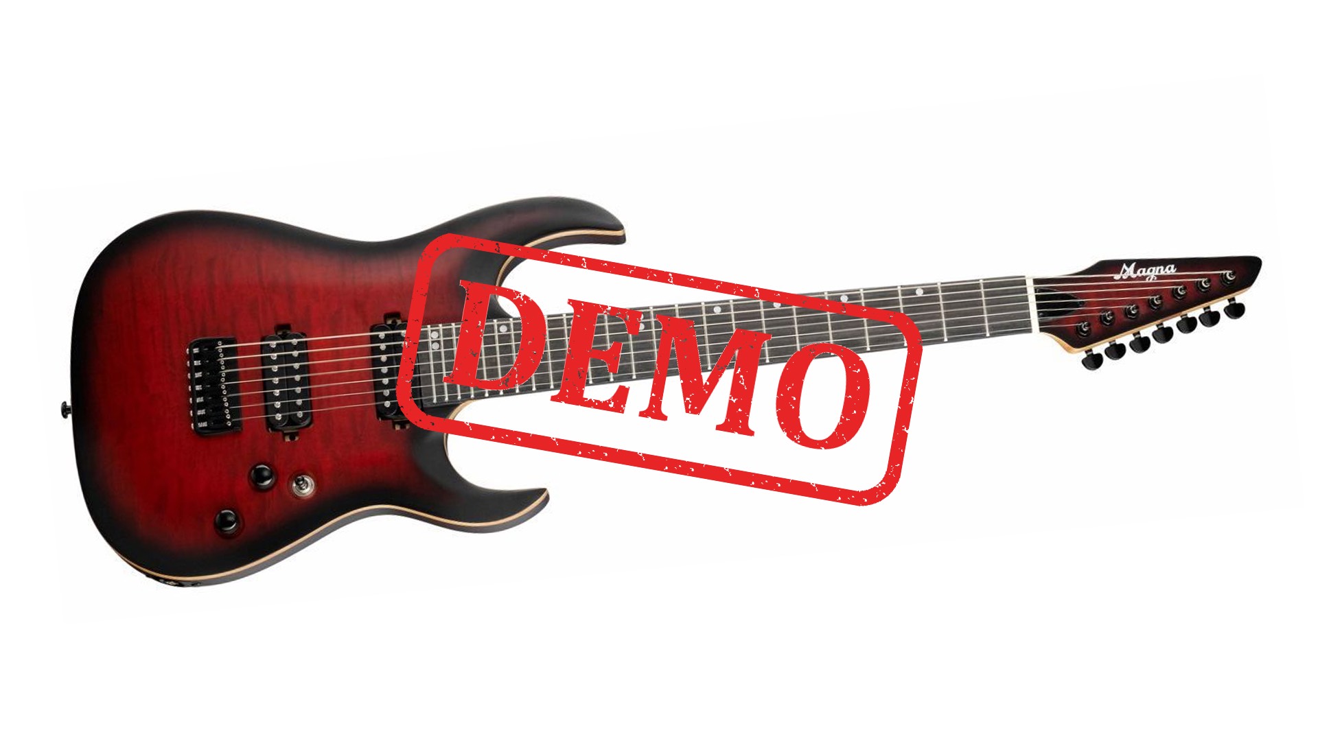 Электрогитара Magna 7000R-BRD - демонстрация звучания