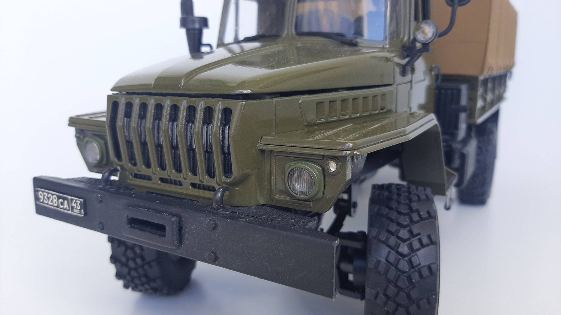 RC модель Урал 43206 1:16