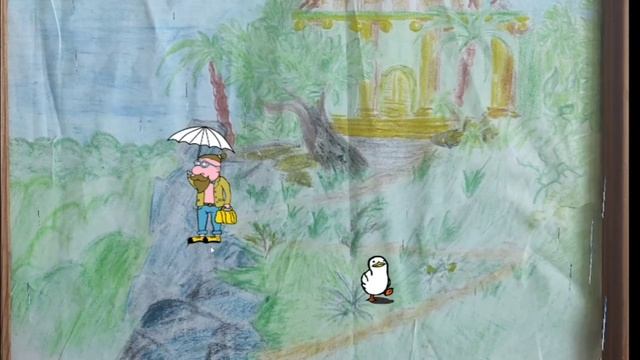 Игра про Джина. Как завести питомца-утку. Учимся летать. В домике. Игра про НЛО.