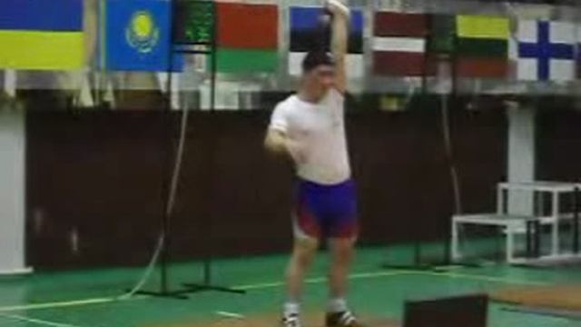 Джонни Бенидзе Рывок Гири 32 кг Рекорд 2009 года