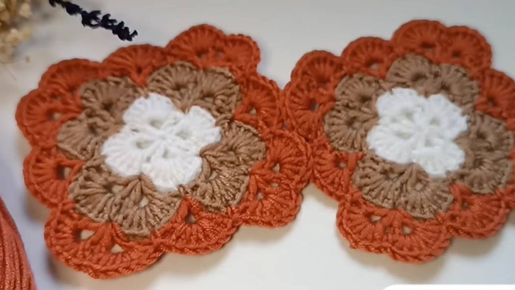 Бабушкин квадрат для пледа