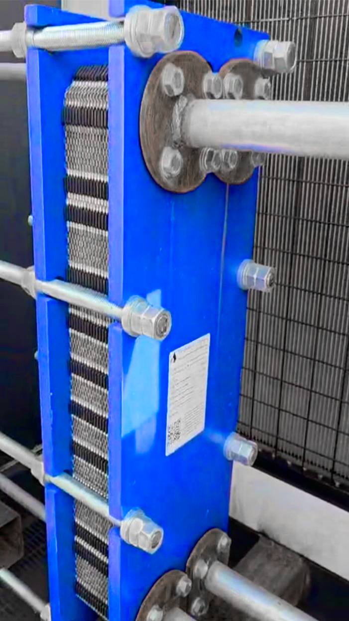 Отзыв заказчика о работе разборного теплообменника SN14-41 для охлаждения в системе ДВС.