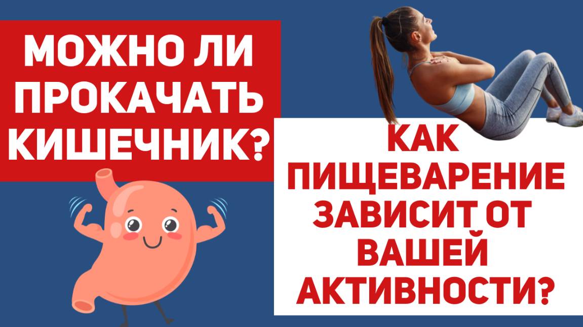 Как физические упражнения решают проблемы с пищеварением