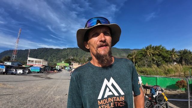 Фо71 - Покидаю остров Самосир | Путешествие пешком по Индонезии