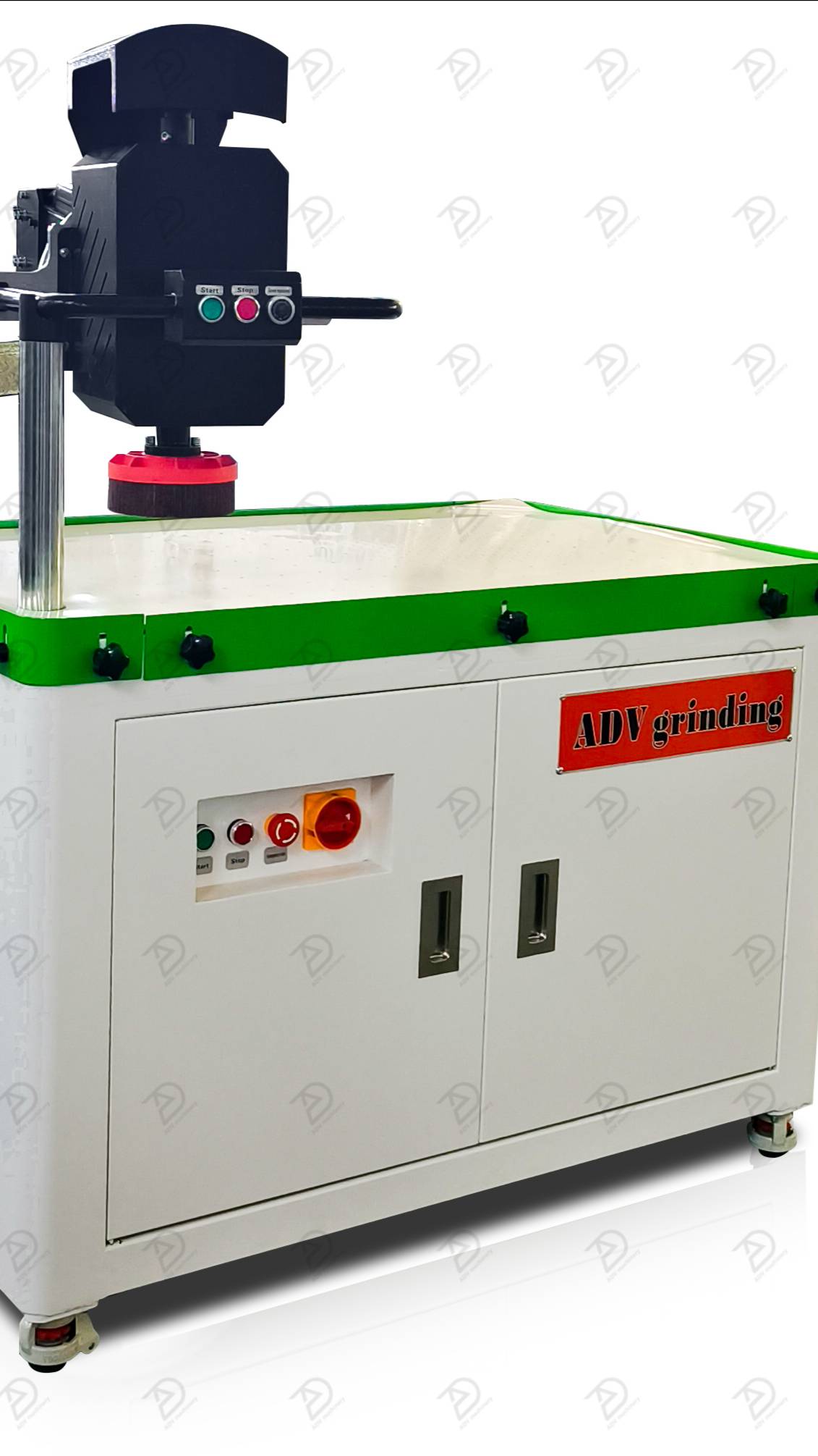 Ручная полировальная машина с защитным кожухом ADV-M300 — быстрое удаление ржавчины с металлическ