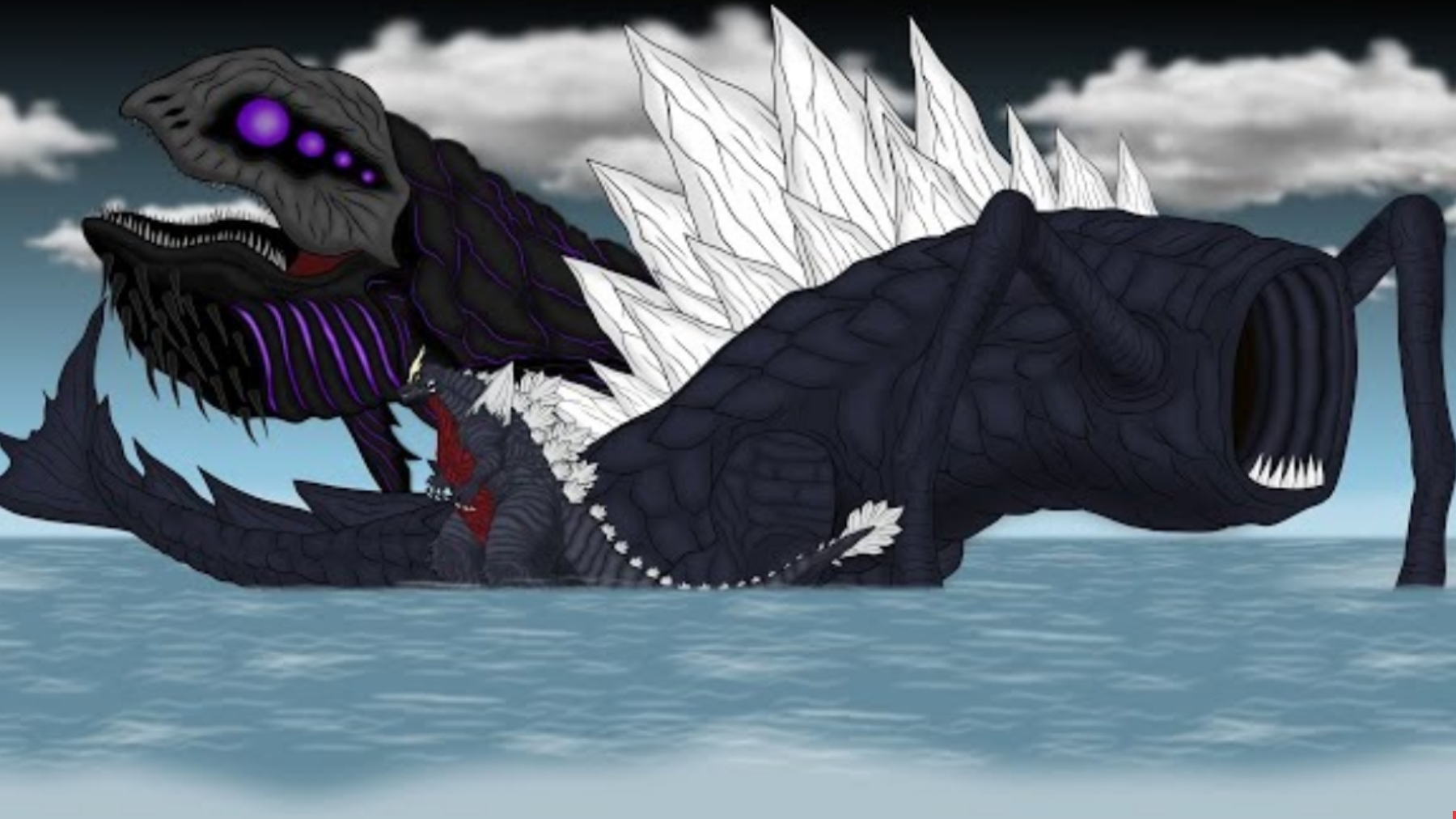 Пожиратель космоса зила против космического блупа часть 1