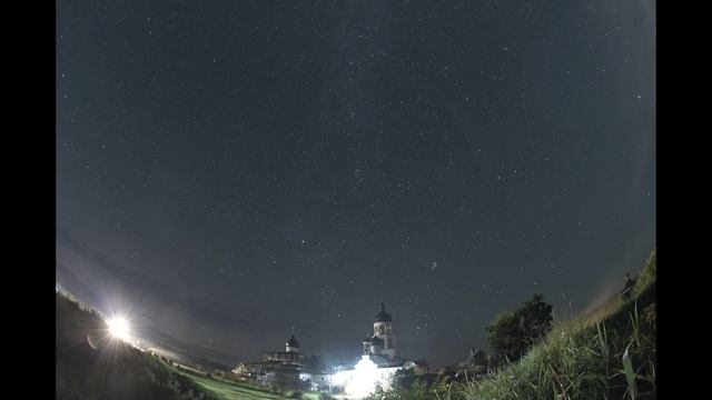 Звездное небо над Крыпецами в ночь на 22 августа 2025 г.