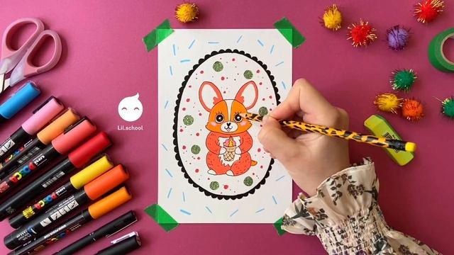 Рисуем животных | уроки от Lil.School