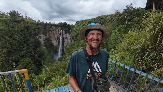 Фо68 - Водопад Сиписо-писо | Путешествие пешком по Индонезии