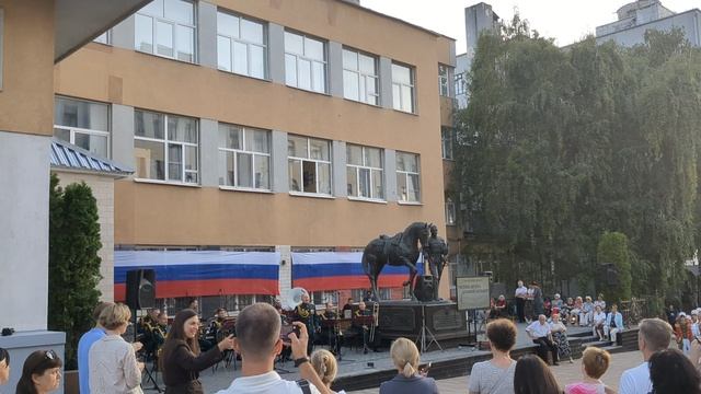 Военный оркестр — «Небо славян». Живое исполнение, Летние вечера духовой музыки, Самара.