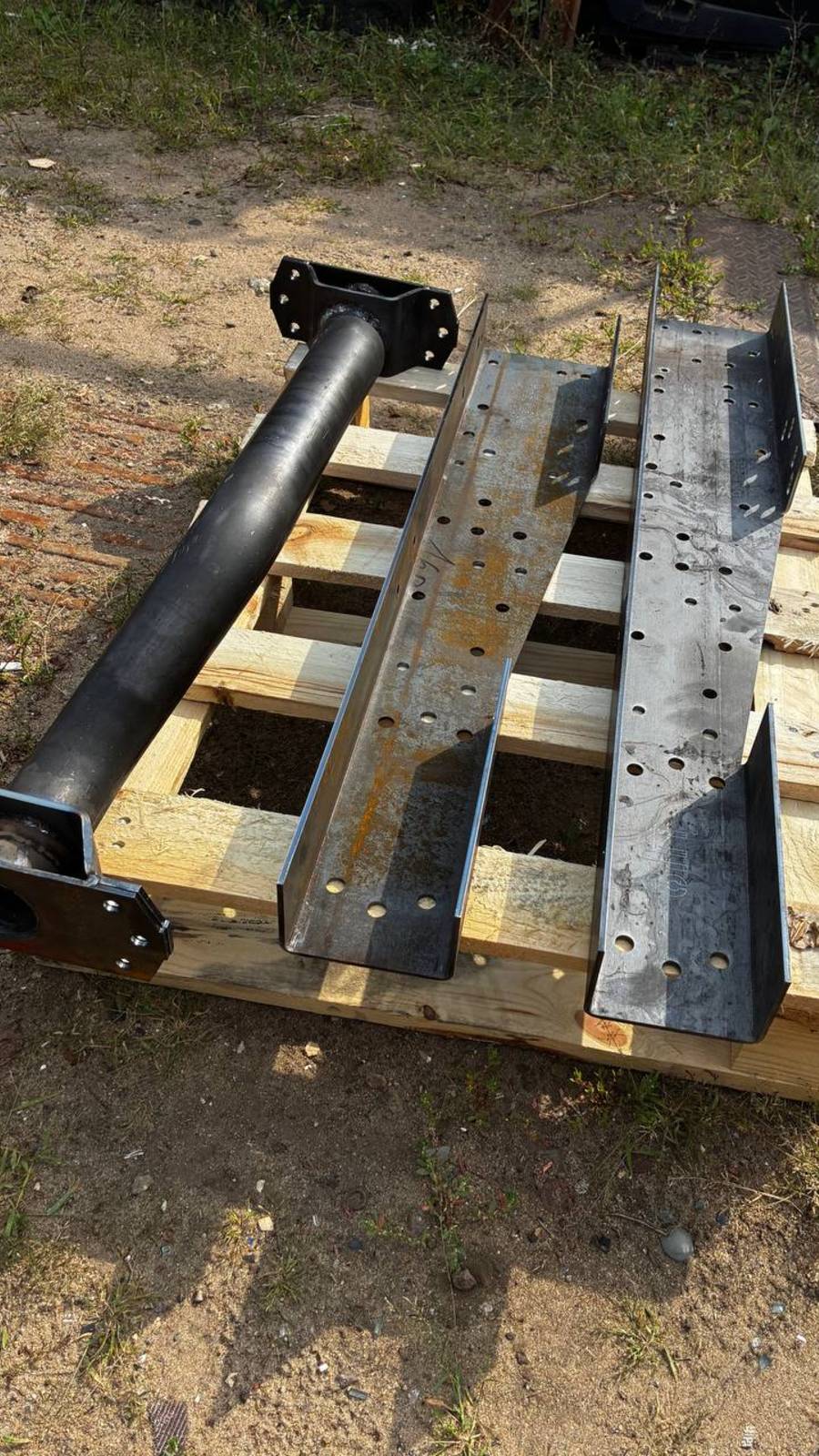 Вставки для усиления рамы Газель под кабиной с заходом под горбатую перемычку