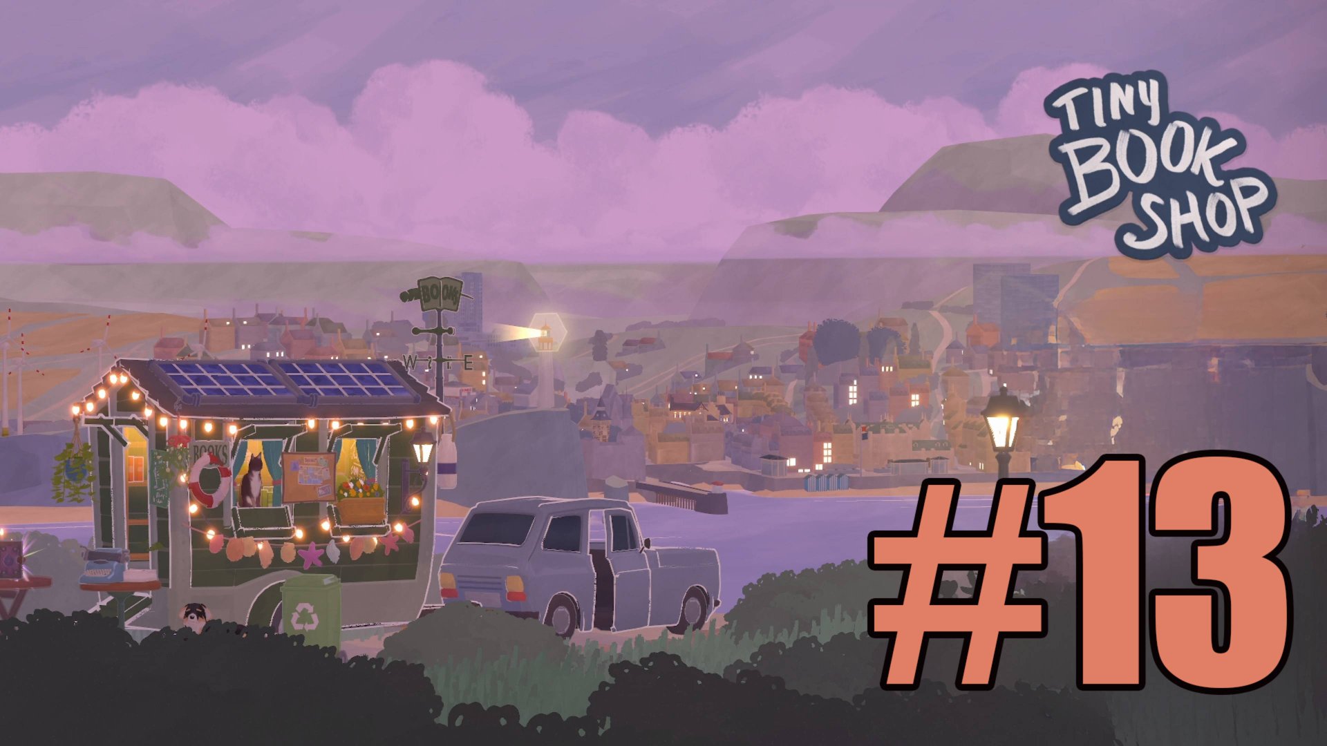 Tiny Bookshop прохождение на русском #13 башенка на крышу