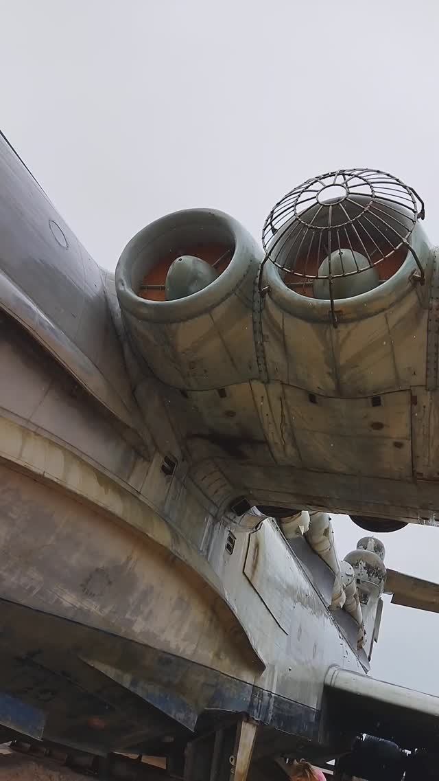 Экраноплан "Каспийский монстр" в Дагестане #дагестан