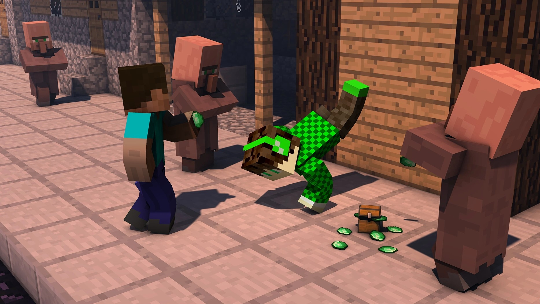 Пытаюсь заработать изумруды в деревне номер 115!