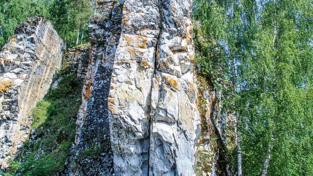 Река Чусовая. Скалы. Часть - 1.