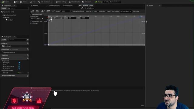 Временная шкала в блюпринтах Unreal engine 5. Применение vector и color [автоперевод]