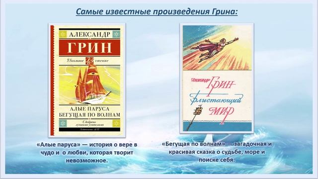 Литературное путешествие (к 145-летию Александра Грина)