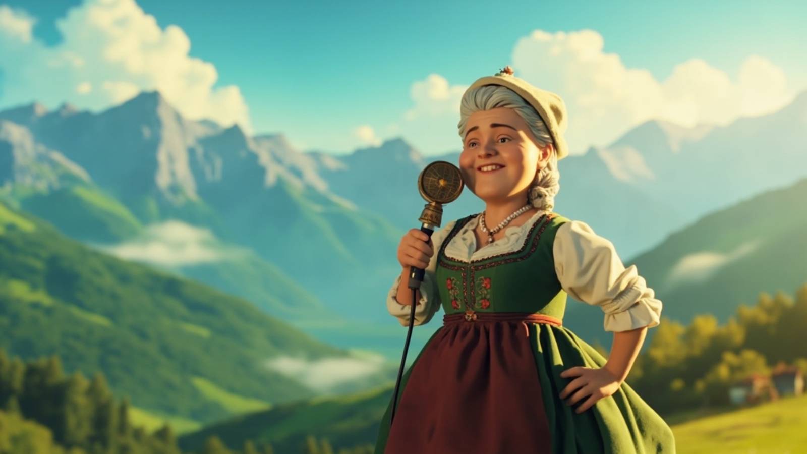 Курочка Ряба по немецки.