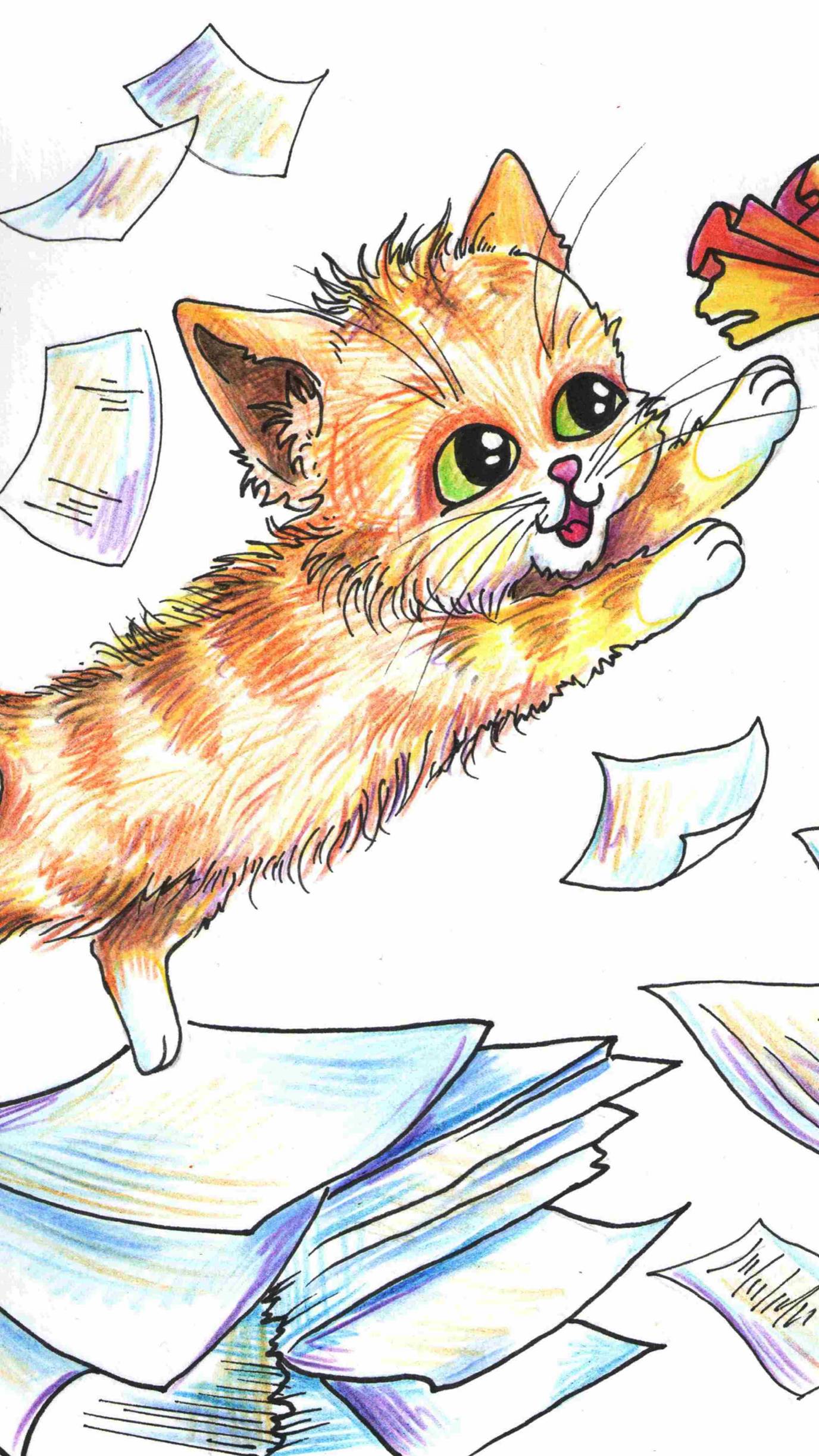 4. Котенок. Ноты для фортепиано. "Давай играть!" Сборник нот для детей