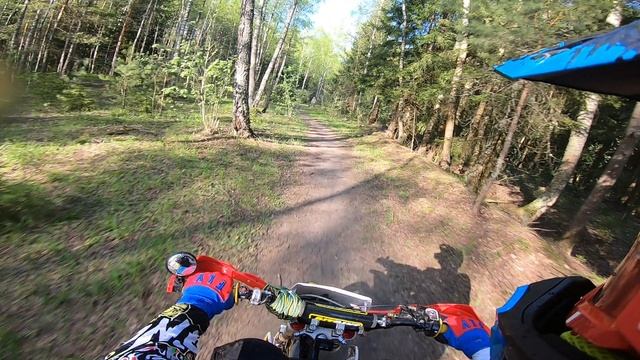 Из леса в магазин, сушняк, алкаши, питбайк эндуро ч3