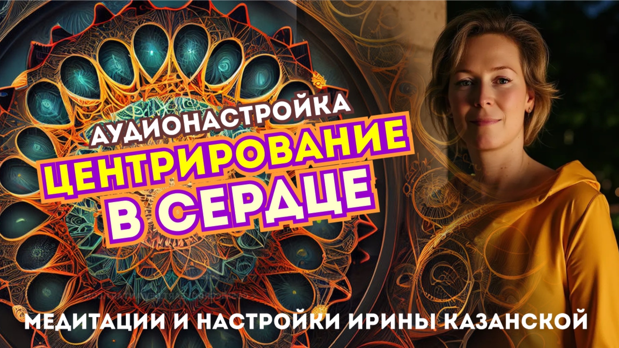 Центрирование в сердце - аудионастройка от Ирины Казанской