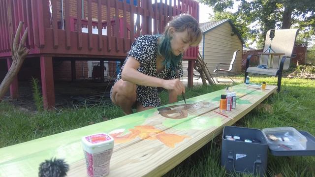 Raspberry Raised Bed | Garden Project – Step 3 + Folk Tale Paintings 🎨