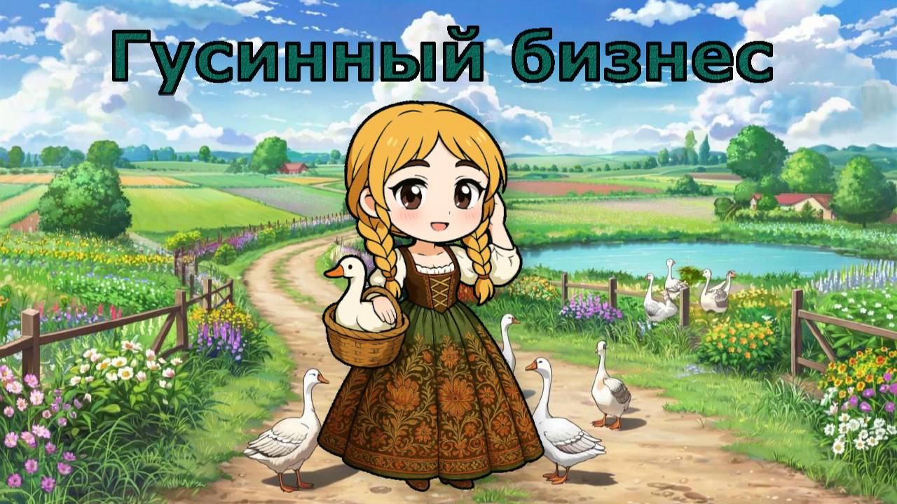 Веселая ферма - Развожу гусей и получаю прибыль