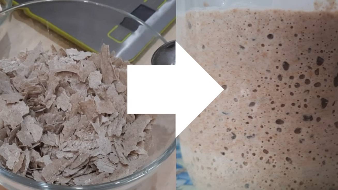 Восстановление закваски из высушенной