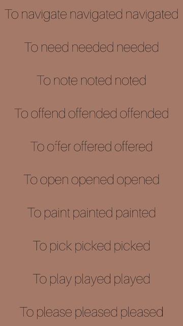 Правильные Глаголы Часть 13 Regular Verbs Part 13